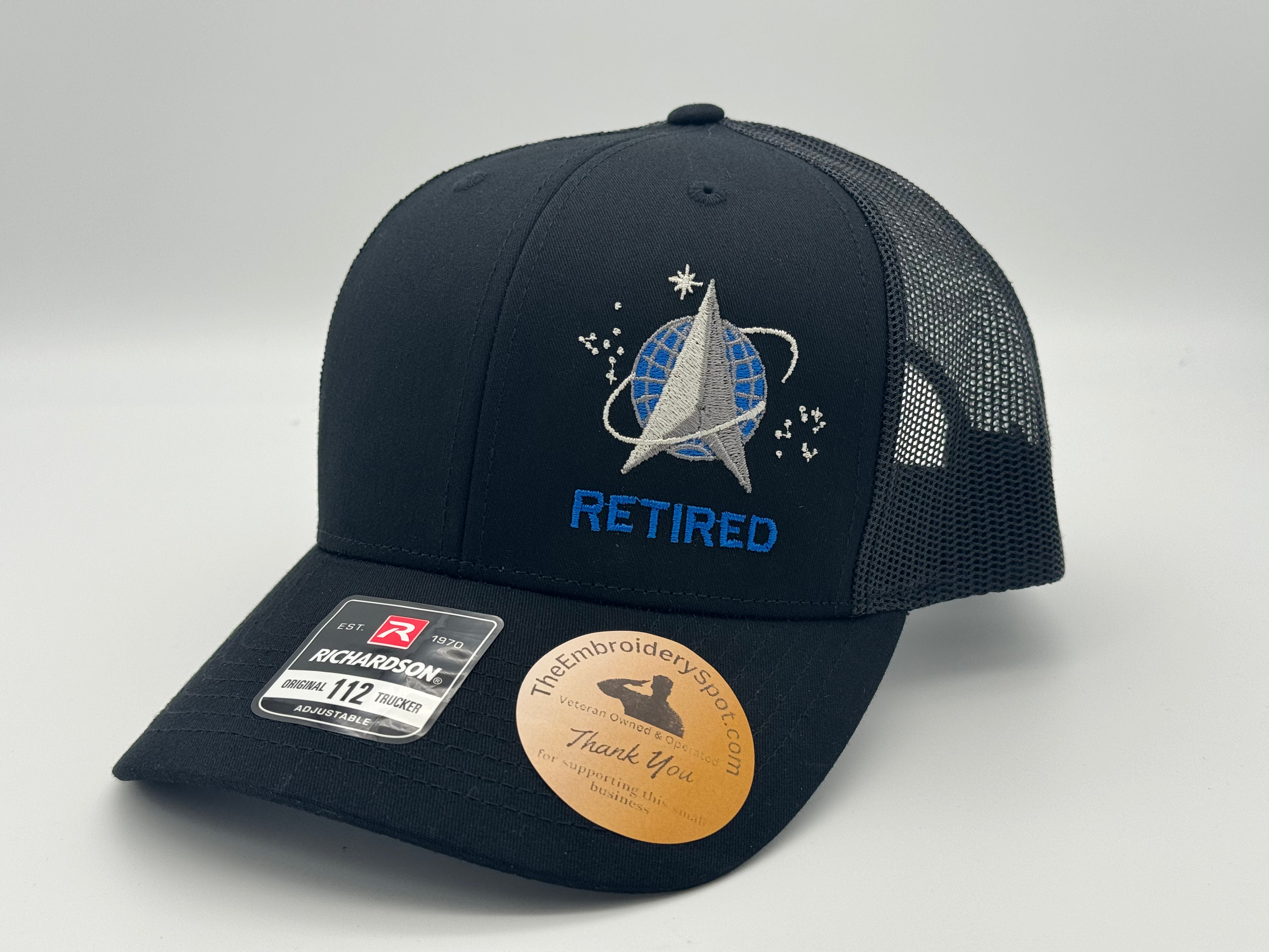 Personalized Space Force Embroidered Hat