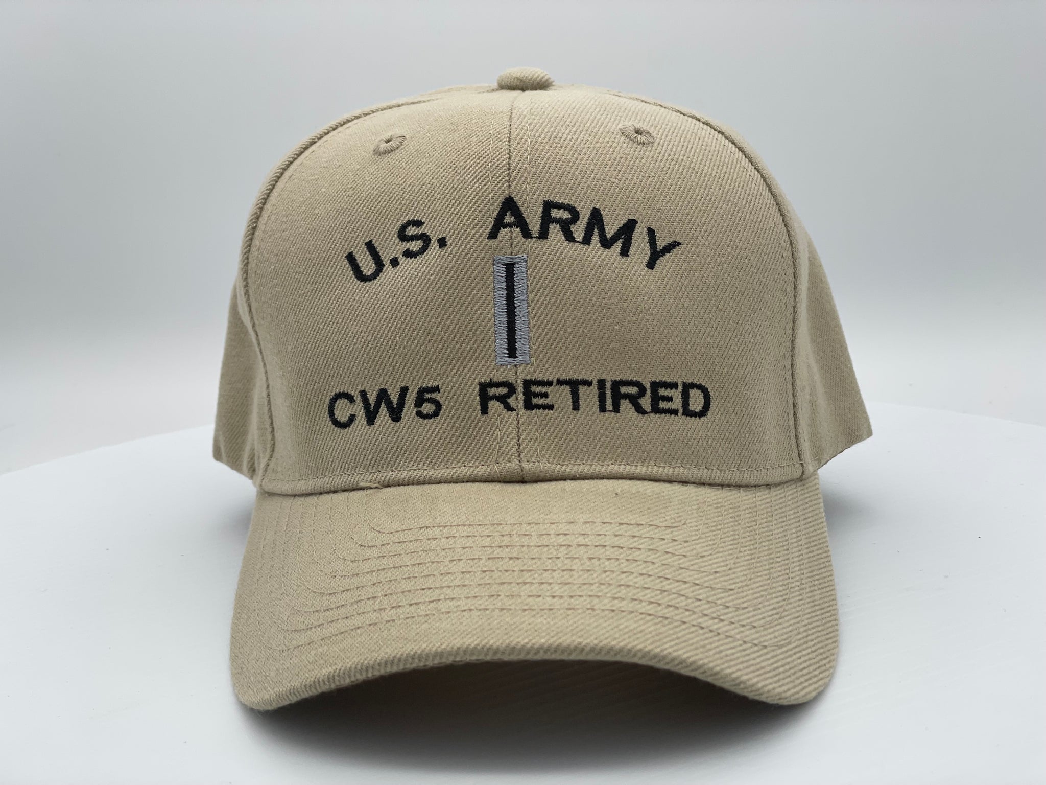 All US Rank Army Retired Hat
